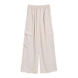 Bershka Cargo Pants female Beige size XL