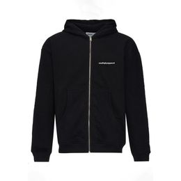 Multiply Apparel Zip-Up Hoodie female Black size L