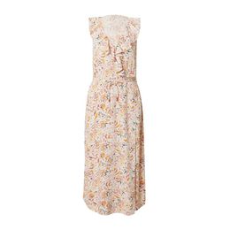 Garcia Kleid Damen Gr&ouml;&szlig;e 36 beige / orange / pink / schwarz Winterkleid