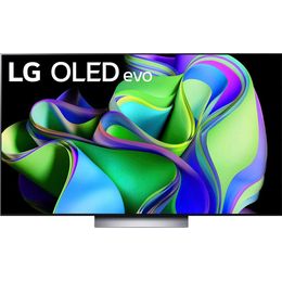 LG OLED65C37LA OLED-Fernseher (165 cm/65 Zoll, 4K Ultra HD, Smart-TV), schwarz