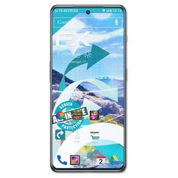 atFoliX Schutzfolie Displayschutzfolie für OnePlus Ace 2, (3 Folien), Ultraklar und flexibel, weiß