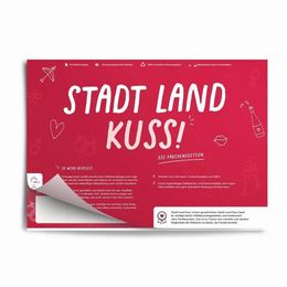 BrainBox Spiel Simon & Jan - Stadt Land Kuss