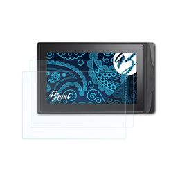 Bruni Schutzfolie für Oracle Micros Tablet R-Series, (2 Folien), praktisch unsichtbar, weiß