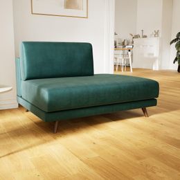 MYCS Sessel Samt Ozeangrün - Eleganter Sessel: Hochwertige Qualität, einzigartiges Design - 120 x 75 x 98 cm, Individuell konfigurierbar