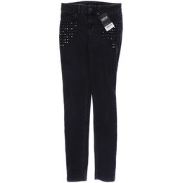 Hallhuber Damen Jeans, schwarz, Gr. 32