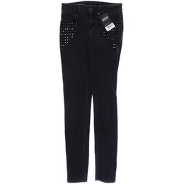 Hallhuber Damen Jeans, schwarz