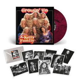 Growin' Up (Ltd. Coloured Vinyl) - The Kelly Family. (LP)