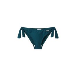 Tom Tailor Damen Bikinihose mit Schleifendetail, grün, Uni, Gr. 40