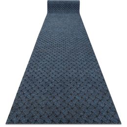 RUGSX Türmatte rutschfest 100 cm vectra 800 Draußen, Innen blau blue 100x130 cm