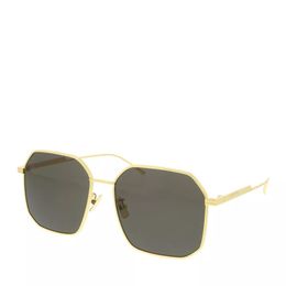 Bottega Veneta Sonnenbrille - BV1108SA-001 58 Sunglass WOMAN METAL - in gold - Sonnenbrille für Damen
