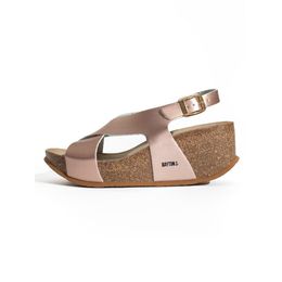 Bayton Sandale 'Rea' Damen Gr&ouml;&szlig;e 42 rosegold