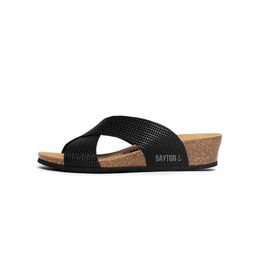 Bayton Pantolette 'Marta' Damen Gr&ouml;&szlig;e 39 schwarz