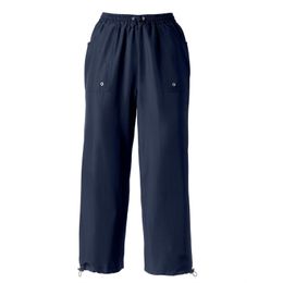 WITT Damen 7/8-Hose in Microfaser-Qualit&auml;t, marine, Gr&ouml;&szlig;e 25