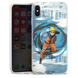 DeinDesign iPhone Xs Max Handy Silikon H&uuml;lle Case transparent Handyh&uuml;lle Official Licensed Product Manga Naruto Shippuden Silikon Case