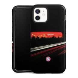 DeinDesign iPhone 12 mini Handy Panzer Handyh&uuml;lle robuste Outdoor H&uuml;lle Schutzh&uuml;lle gl&auml;nzend Fcb Fc Bayern M&uuml;nchen Stadium Tough Case