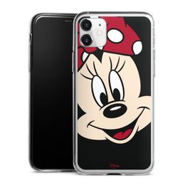 DeinDesign iPhone 11 Handy Slim Case Silikon Handyh&uuml;lle transparent H&uuml;lle extra d&uuml;nn Official Licensed Product Minnie Mouse Disney Silikon Slim Case