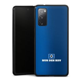 DeinDesign Galaxy S20 FE 5G Handy Silikon H&uuml;lle Case schwarz Handyh&uuml;lle Hsv Logo Official Licensed Product
