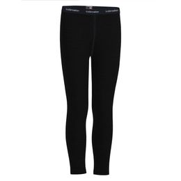 Icebreaker Merino 260 Tech Leggings - Black - Größe 14