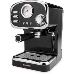 42615 Design Espressomaschine Basic Schwarz - Gastroback