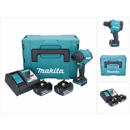 Makita DAS 180 RMJ Akku Gebläse 18 V Brushless + 2x Akku 4,0 Ah + Ladegerät + Makpac