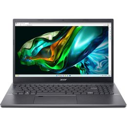 Acer Aspire 5 (A515-57G-74C4) mit Tastaturbeleuchtung, Notebook 15,6 Zoll Display, Intel® Core™ i7 Prozessor, 16 GB RAM, 1 TB SSD, NVIDIA Geforce RTX 2050, Steel Gray