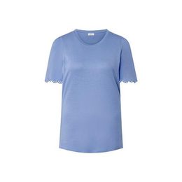 Tchibo Shirt mit Raffung - Hellblau - Gr.: XL