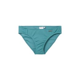 Tom Tailor Damen Bikini-Slip, grün, Uni, Gr. 44