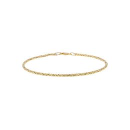 Firetti Königsarmband Schmuck Geschenk Gold 585 Armschmuck Armkette Goldarmband Königskette, gelb|goldfarben