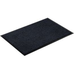 Fußmatte Proper Tex 618, Astra, rechteckig, Höhe: 9 mm, Schmutzfangmatte, In -und Outdoor geeignet, schwarz
