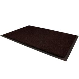 Fußmatte GREEN & CLEAN, PRIMAflor-Ideen in Textil, rechteckig, Höhe: 8 mm, Schmutzfangmatte, In- und Outdoor geeignet, waschbar, braun