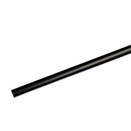 Gardinenstange Fixmaß, Liedeco, Ø 1,6 mm, Fixmaß, Metall, 1-läufig im Fixmaß Ø 16 mm, schwarz