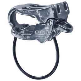 climbing technology - Be-Up Belay - Sicherungsgerät blau/grau