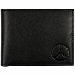 Oxmox Leather Geldbörse RFID Schutz Leder 10.5 cm peace