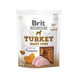 Brit Jerky Turkey Meaty Coins 200g