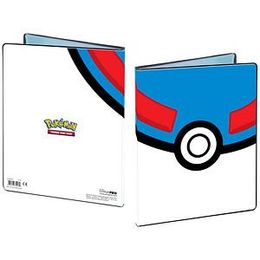 Neutral Sammelalbum Pokémon 4-Pocket für Sammelkarten 20,5 x 16,0 cm 10 Seiten/4 Fächer