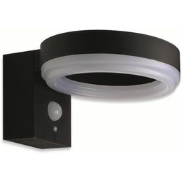 LED-Wegeleuchte 9340 Solar-Wandleuchte, 6 w, mit Bewegungsmelder - Optonica