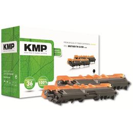 KMP - Toner B-T48D, kompatibel für TN241BK, schwarz, 2 Stück