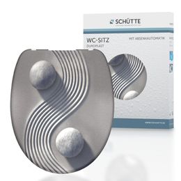 Schütte Schütte WC Sitz Yin & YANG, Duroplast Toilettendeckel mit Absenkautomatik Motiv