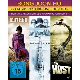 Bong Joon-ho! - Box mit seinen 3 Klassikern The Host, Mother und Snowpiercer (Blu-ray)