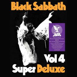 Vol.4 (Super Deluxe 4cd Box Set) - Black Sabbath. (CD)
