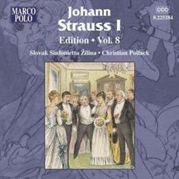 Marc O'Polo Johann Strauss I Edition Vol.8 - Christian Pollack, SS Zilina. (CD)