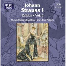 Marc O'Polo Johann Strauss I Edition Vol.6 - Pollack, Slovak Sinfonietta. (CD)