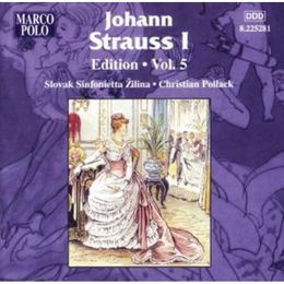 Marc O'Polo Johann Strauss I Edition Vol.5 - Pollack, Slovak Sinfonietta. (CD)