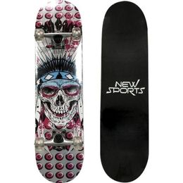 New Sports Skateboard Skeleton Länge 78,7 cm, ABEC 7