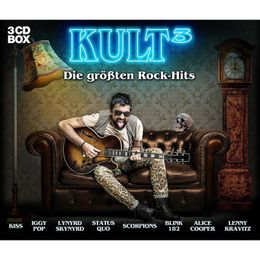 Polystar Kult3 - Die größten Rock-Hits (3 CDs) - Various. (CD)