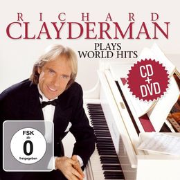 ZYX Music Plays World Hits.2cd+Dvd - Richard Clayderman. (CD mit DVD)