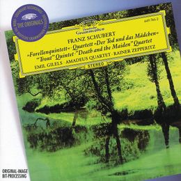 Schubert: Piano Quintet "The Trout", String Quartet "Death and the Maiden" - Emil Gilels, Amadeus Quartett. (CD)