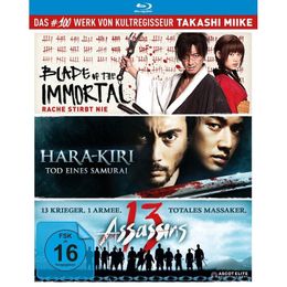 Takashi Miike - Box - 13 Assassins, Hara-Kiri: Death of a Samurai, Blade of the Immortal) Bluray Box (Blu-ray)