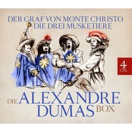 ZYX Music Alexandre Dumas Box - Graf V.Monte Christo-3 Musketiere (Hörbuch)