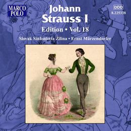 Marc O'Polo Johann Strauss I Edition Vol.18 - Märzendorfer, Slovak Sinf.Zilina. (CD)